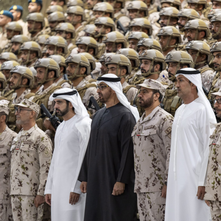 UAE President Drops In to Boost Airborne Power!