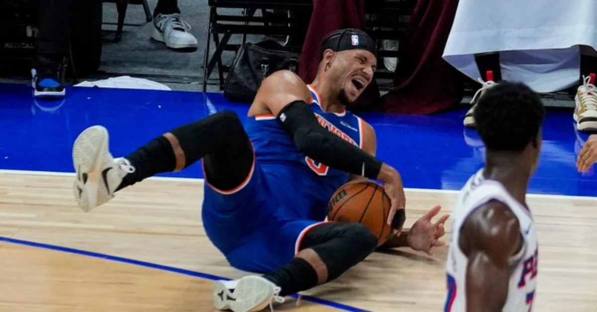 Josh Hart suffered an injury and was ejected, yet the New York Knicks ...