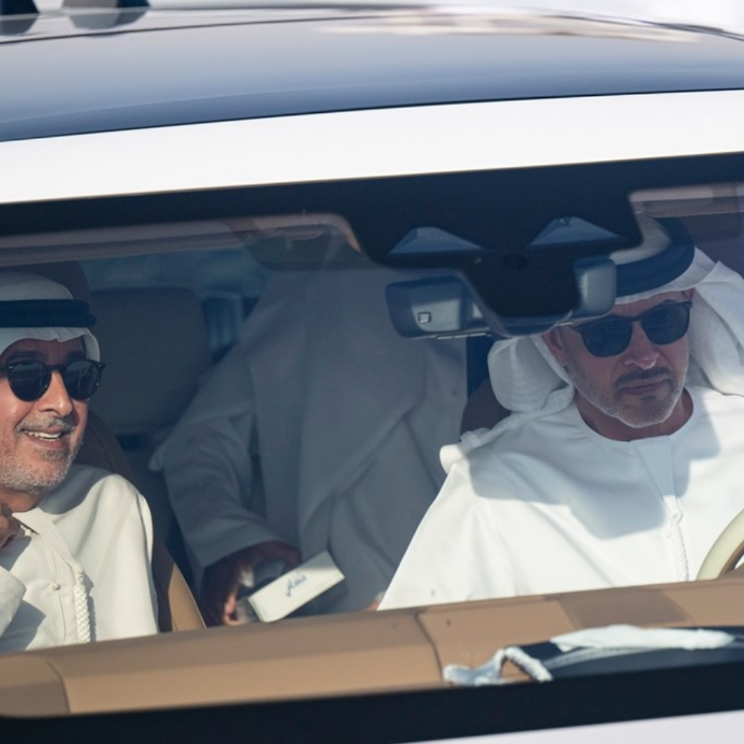 Sheikh Hazza bin Zayed Al Nahyan Leads the Charge at Al Ain Camel ...